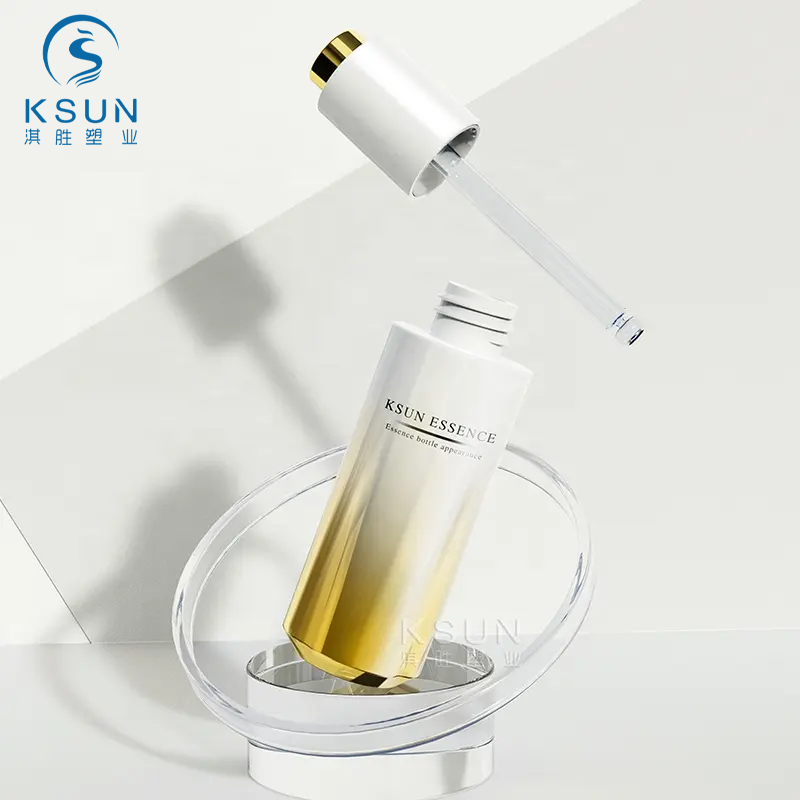 Skincare Packaging 1oz PET Serum Dropper Bottle,1 oz dropper bottle