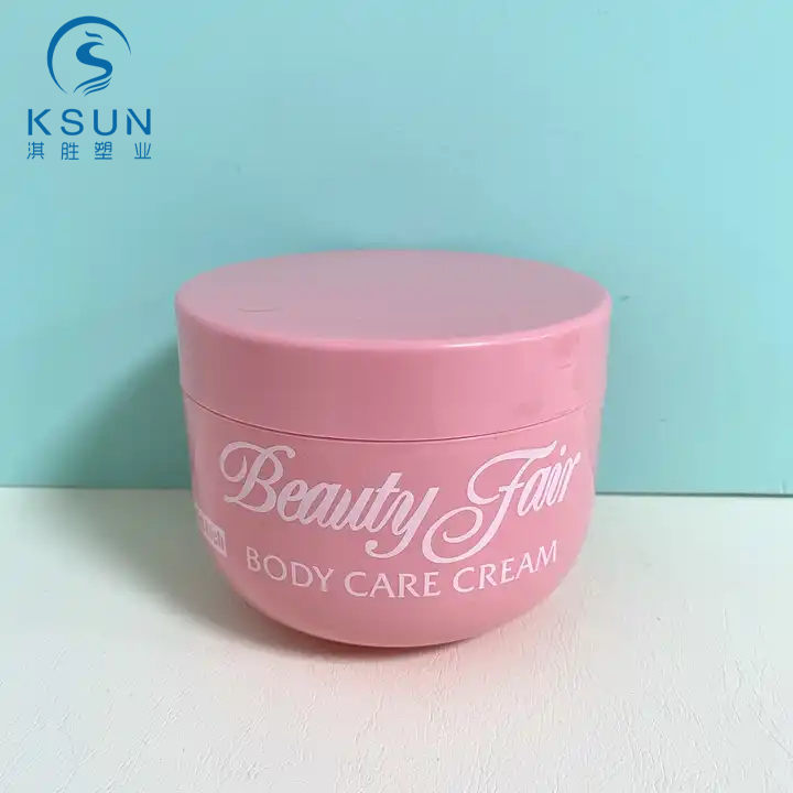 16oz PP Plastic Cream Jar With Lid,500g Cosmetic Jar