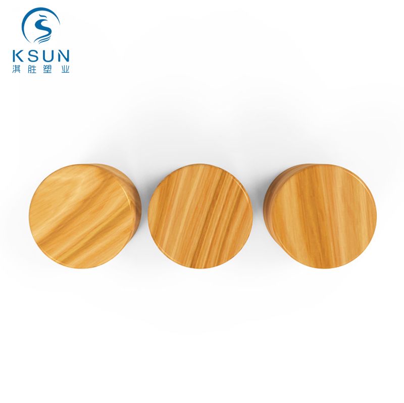 Custom Double Layers Plastic PP Bamboo Cap,24/410 Screw Cap