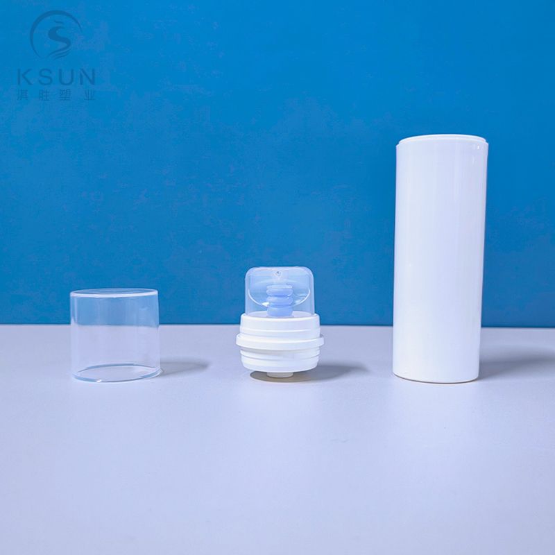 All Plastic Airless Bottle,Pump Without Metal Spring,Eco Friendly