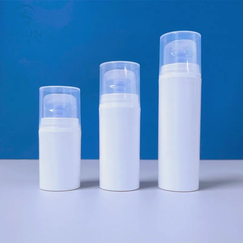 All Plastic Airless Bottle,Pump Without Metal Spring,Eco Friendly