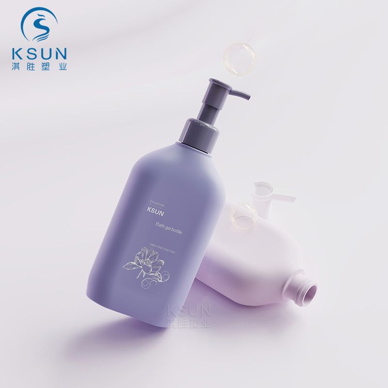 300ml Pink Color Plastic PE Shampoo Bottles,300ml Shampoo Bottle