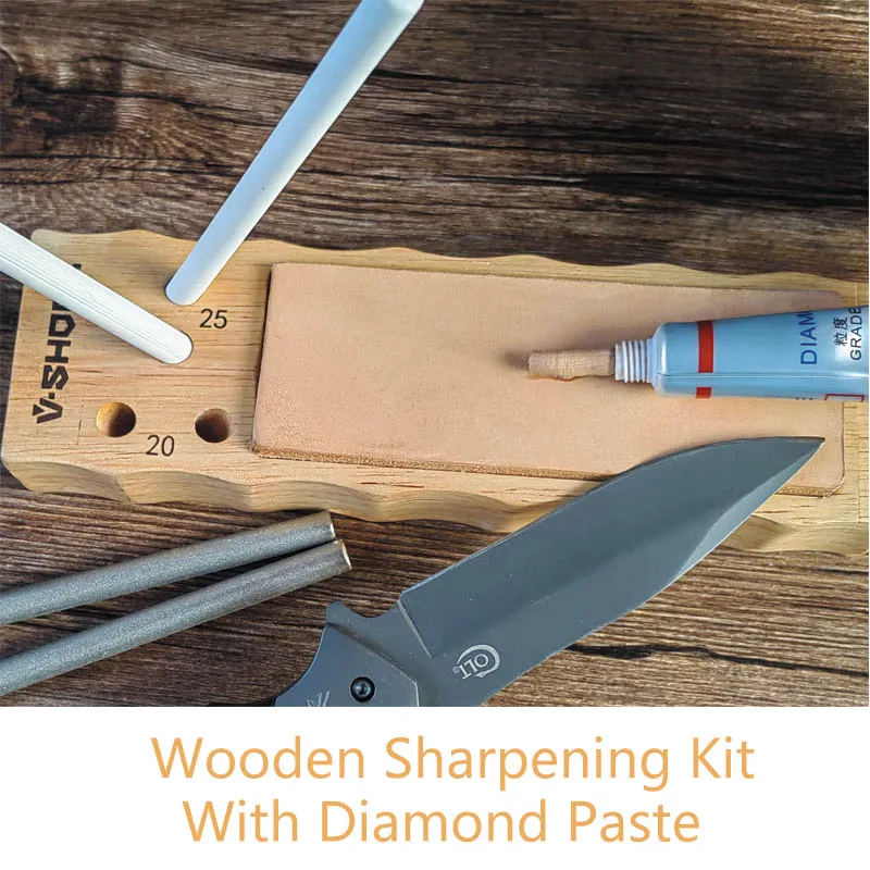 sharpening kit,diamond honging rod,ceramic honing rod