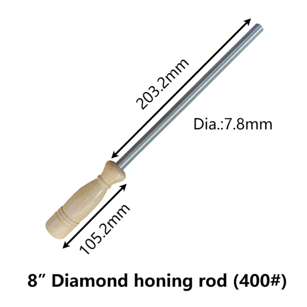 Diamond Honing Rod,kitchen knife sharpening