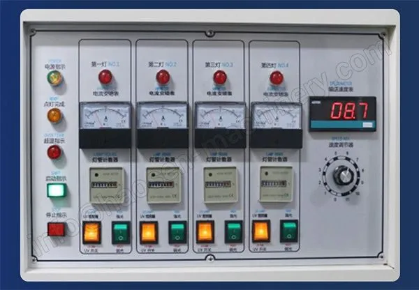 UV Irradiation, EVA outsole molding irradiation, UV curing machine