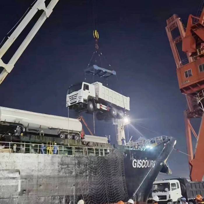 Sinotruk HOWO Rear Dump Semi Trailers