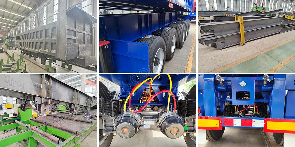 HOWO 6 Axles Tipper Semitrailer