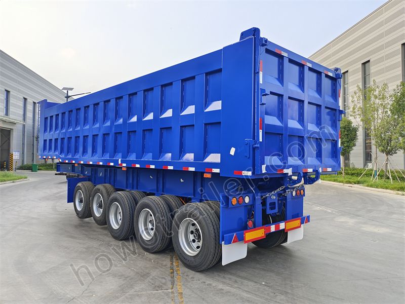 HOWO 5 Axles Tipper Semitrailer
