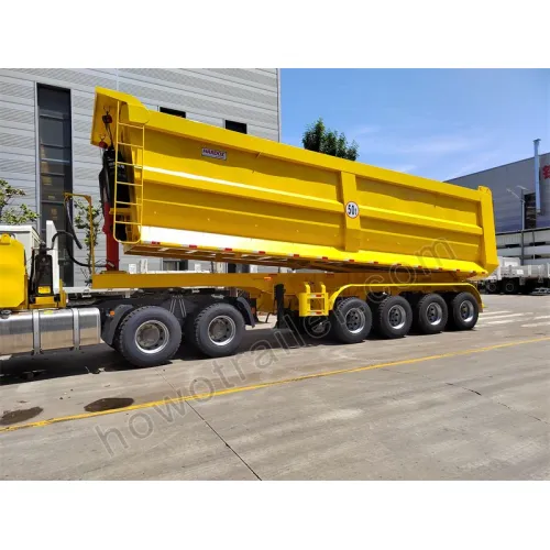 HOWO 4 Axles Tipper Semitrailer