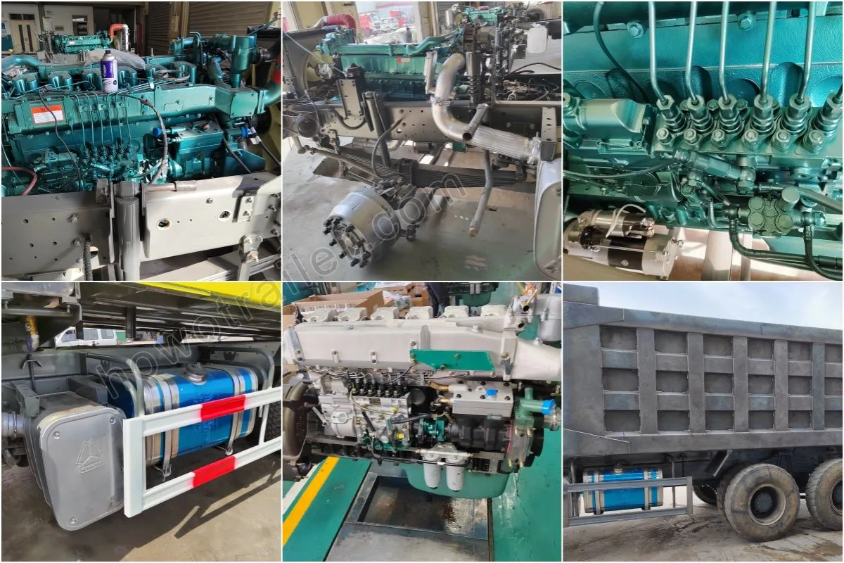 Used HOWO Tipper And Tractor Head