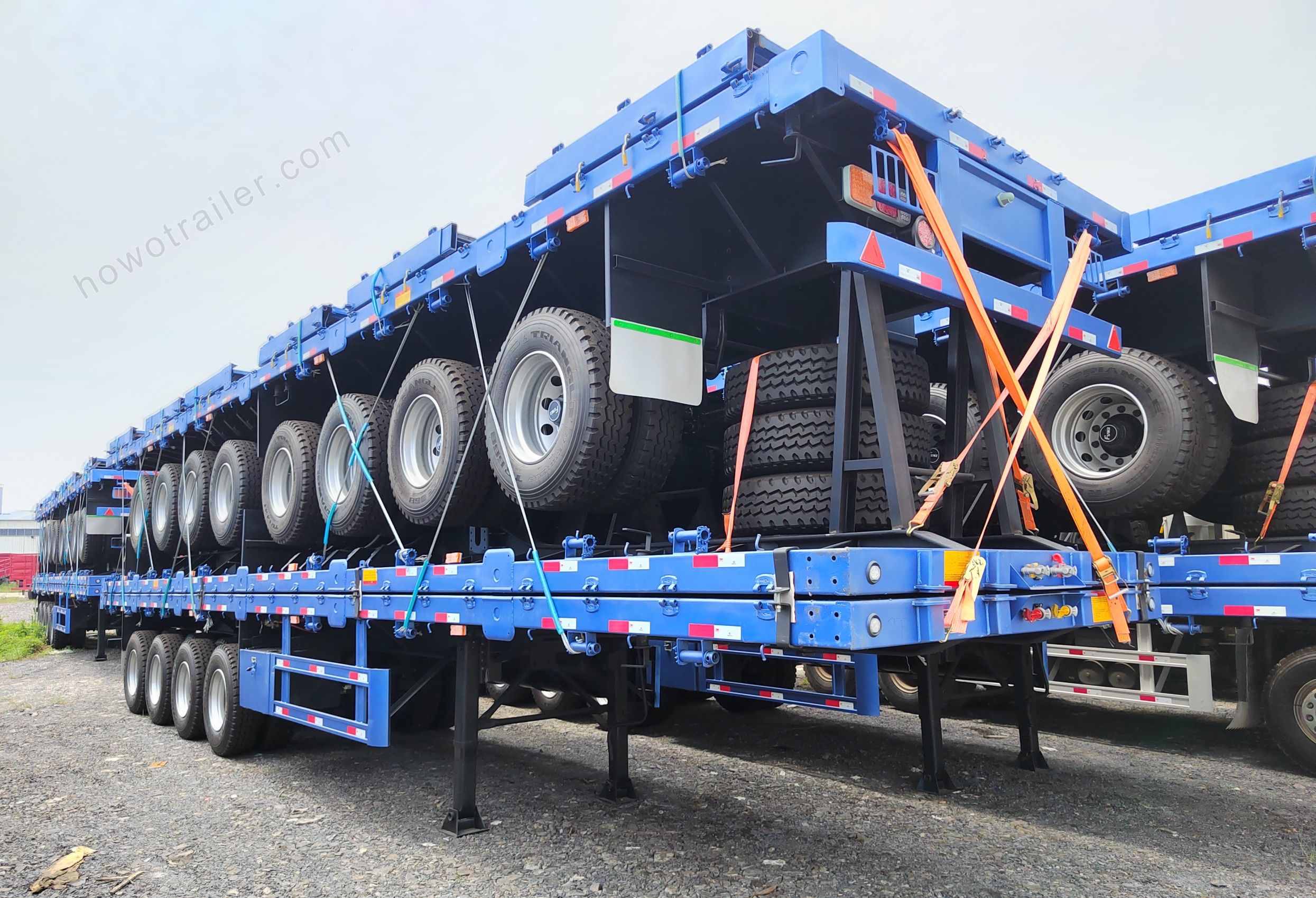 Howo Flatbed Semitrailer