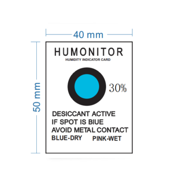 Single Spot Humidity Indicator Cards (HICs）