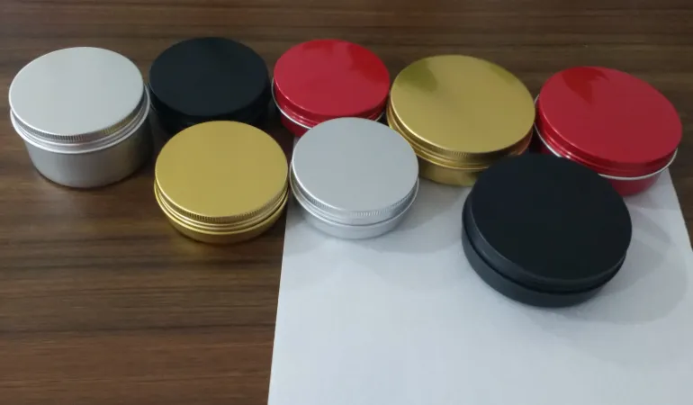 Aluminium Tin Jar