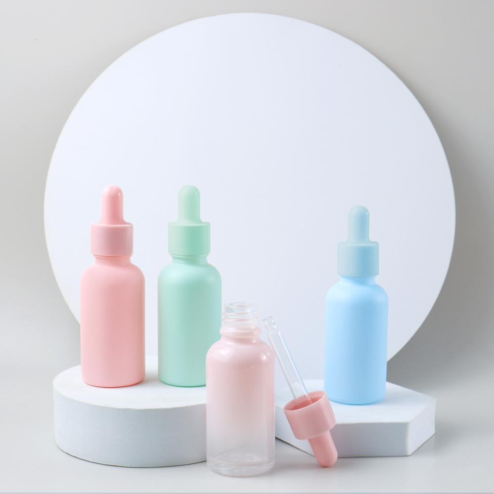 Customize 30ml Essential Oil Glass Dropper Bottle