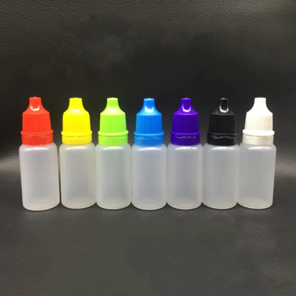 Plastic LDPE Dropper Bottles, Plastic Boston Round Bottles