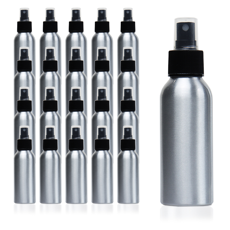 Aluminum spray bottles are a versatile and durable option for packaging various liquids and sprays.