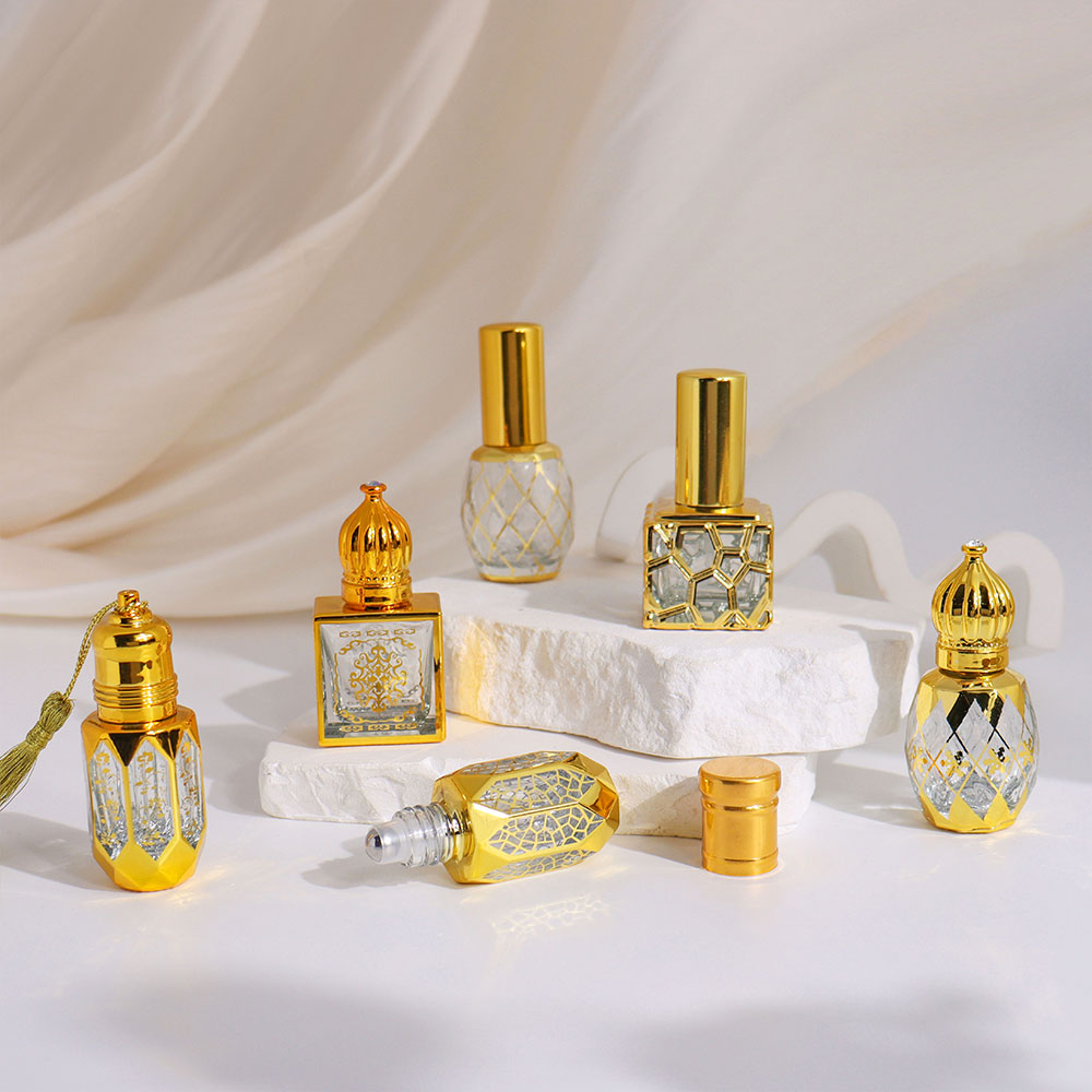 Mini Electroplated Gold Perfume Spray Bottles | Welllive