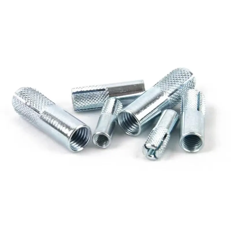 Threaded Expansion Bolts Drop-in Anchors Kit Sleeve Anchors, Zinc ...
