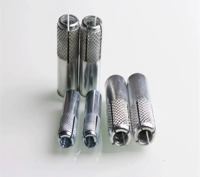 Threaded Expansion Bolts Drop-in Anchors Kit Sleeve Anchors, Zinc ...