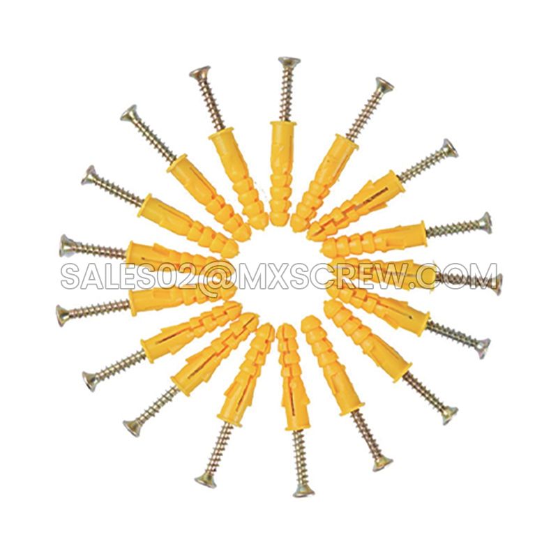 Plastic expansion bolt