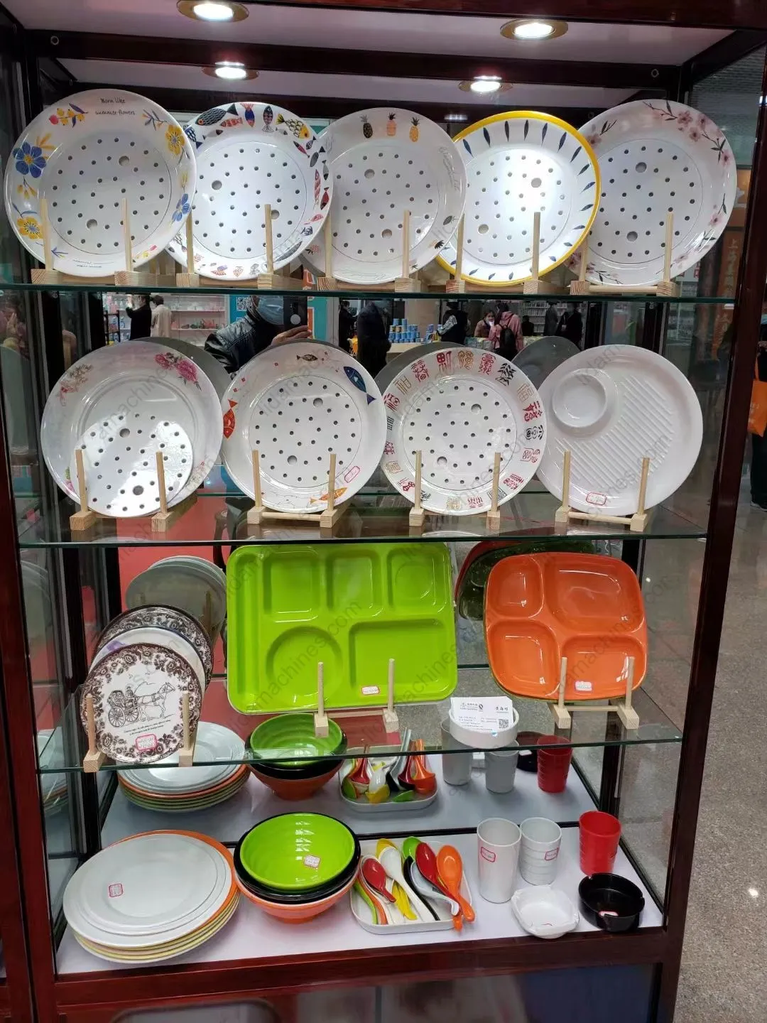 Automatic melamine tableware edge polishing machine; Automatic grind ...