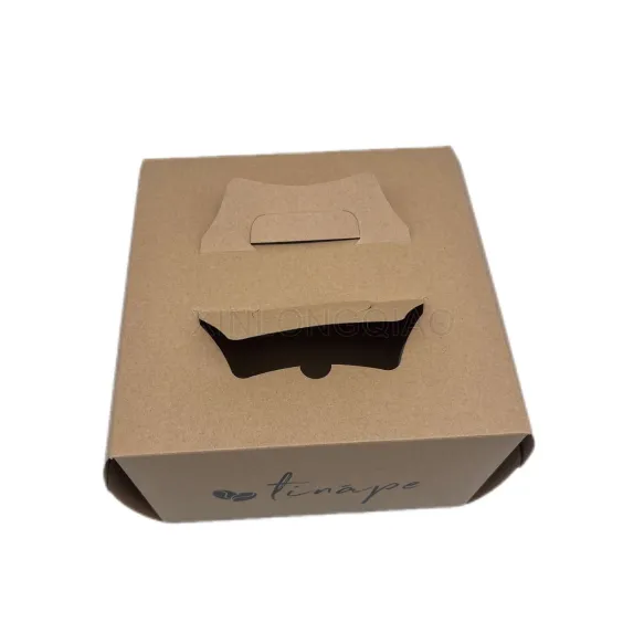 Recycled Brown Kraft Cake Box, Custom Cake Boxes