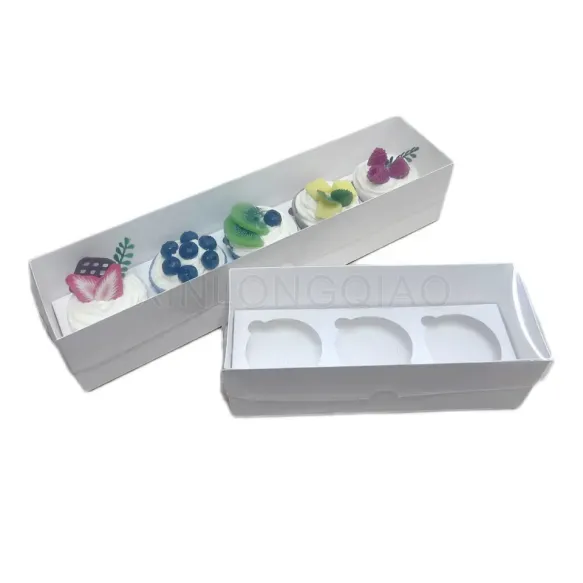 Cupcake Packaging Supplies, Long Cupcake Box Supplier