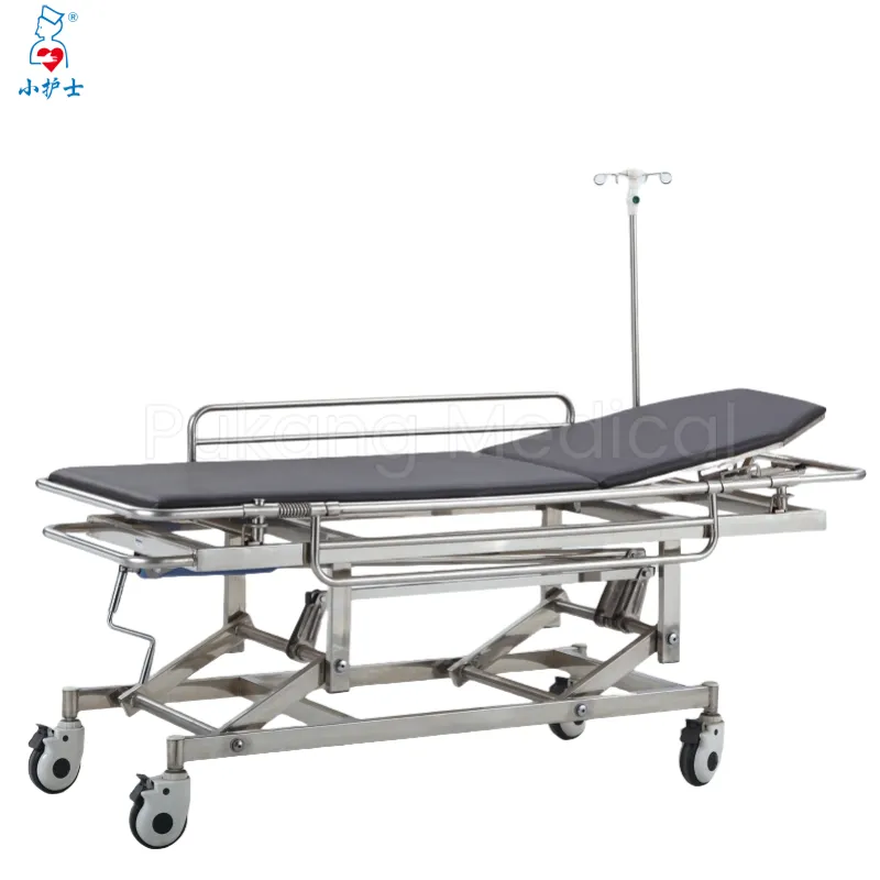 E-5 Stainless Steel medical manual stretcher