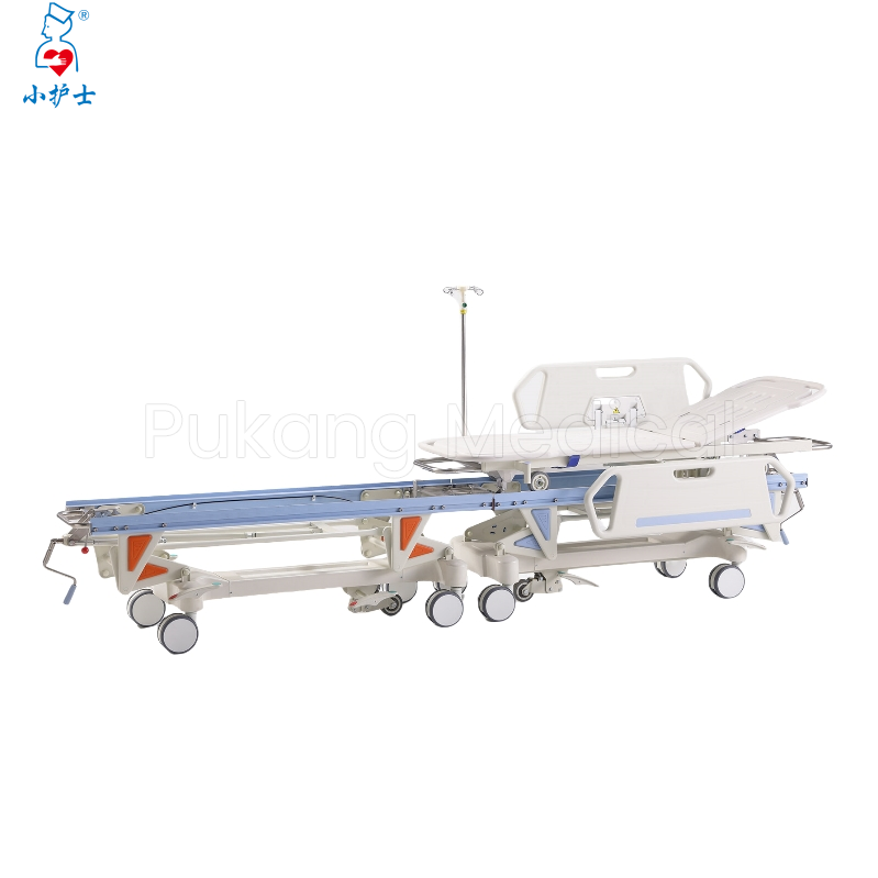 E-4 Medical manual connecting stretcher for operating room