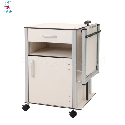 D-18 Medical movable cabinet with dining table