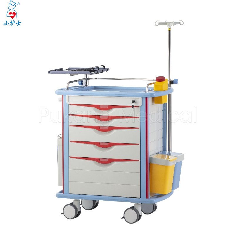 F-46 Hospital emergency trolley cart
