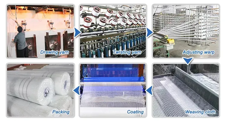 Fiberglass Mesh Plaster Netting for Construction