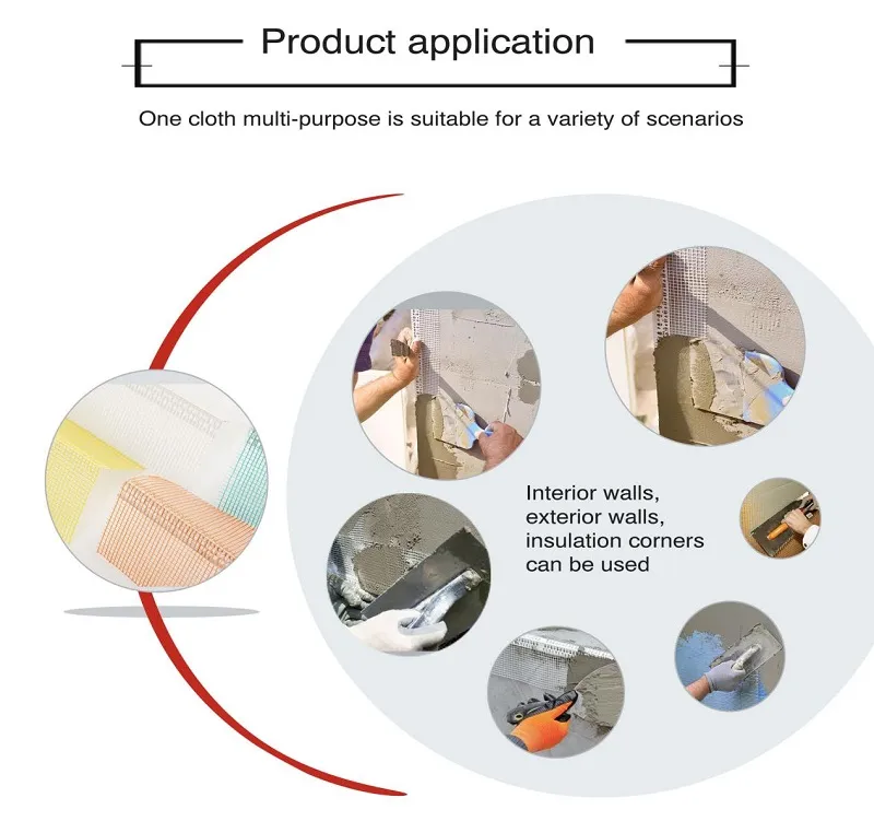 Eifs Pvc Corner Beads With Fiberglass Mesh For Construction Material