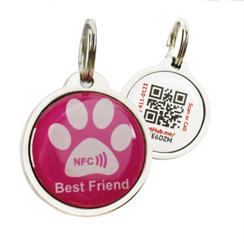 NFC Smart Cat & Dog ID Tag | NFC Card Factory