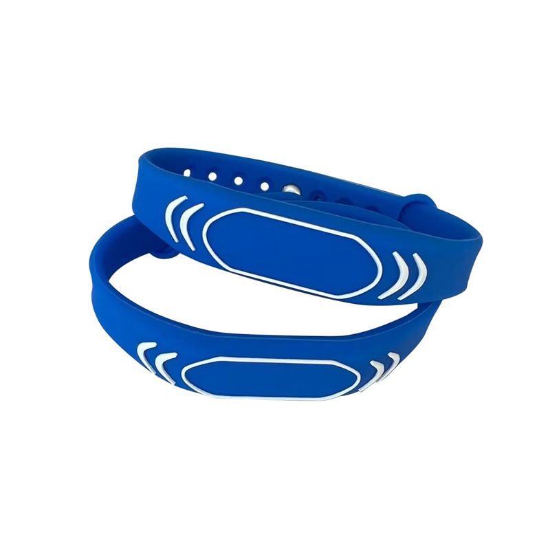 RFID Waterproof Slim Silicone Wristband Tag ISO14443A