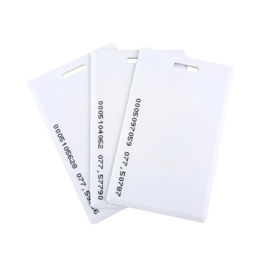 125Khz Printing ID Card Prox Proximity Clamshell RFID Card