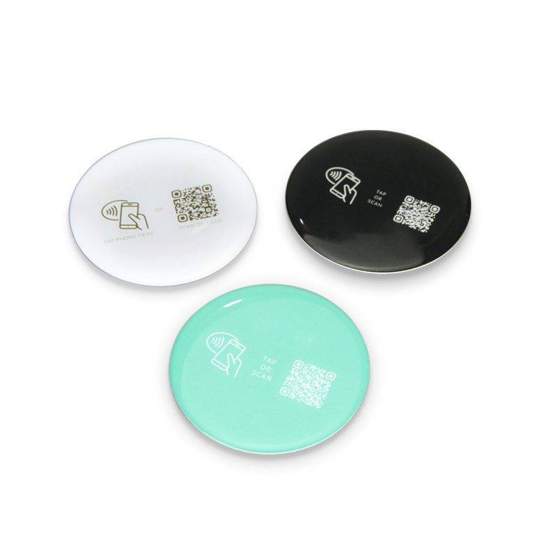 NFC Digit Menu Puck Tag | Catering Industry Contactless | China RFID ...