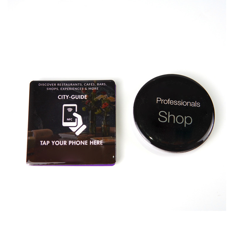 NFC Food Ordering Tags With Integrated QR Code | Restaurant and Cafes