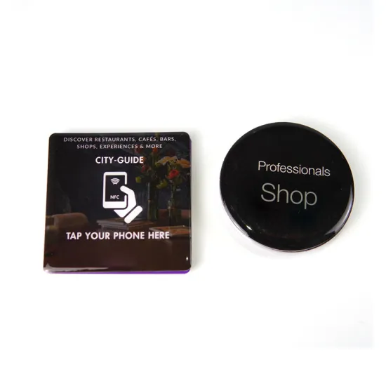 NFC Food Ordering Tags With Integrated QR Code | Restaurant and Cafes