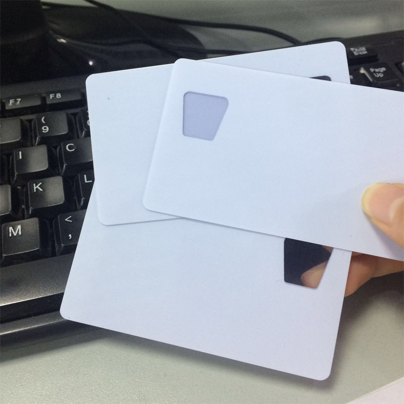 Plastic Transparent Printable Window Portrait ID Card | China RFID Factory