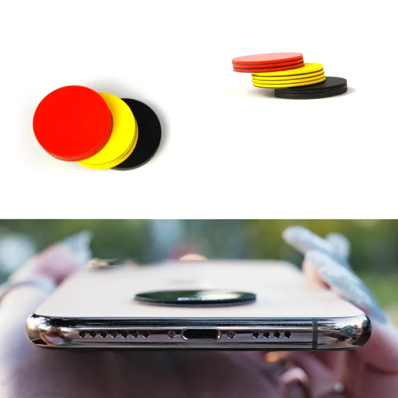 NFC Coin Card With Adhesive Sticker | NFC Card Factory