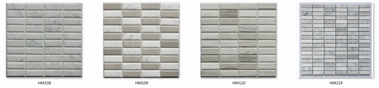 rectangular tile,mesh mounted tile,stone tile