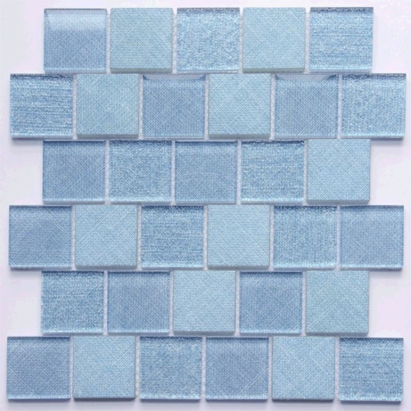 lake blue glass mosaic tiles,blue mosaic