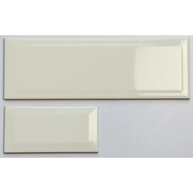 Metro Beveled White Gloss Wall Tile