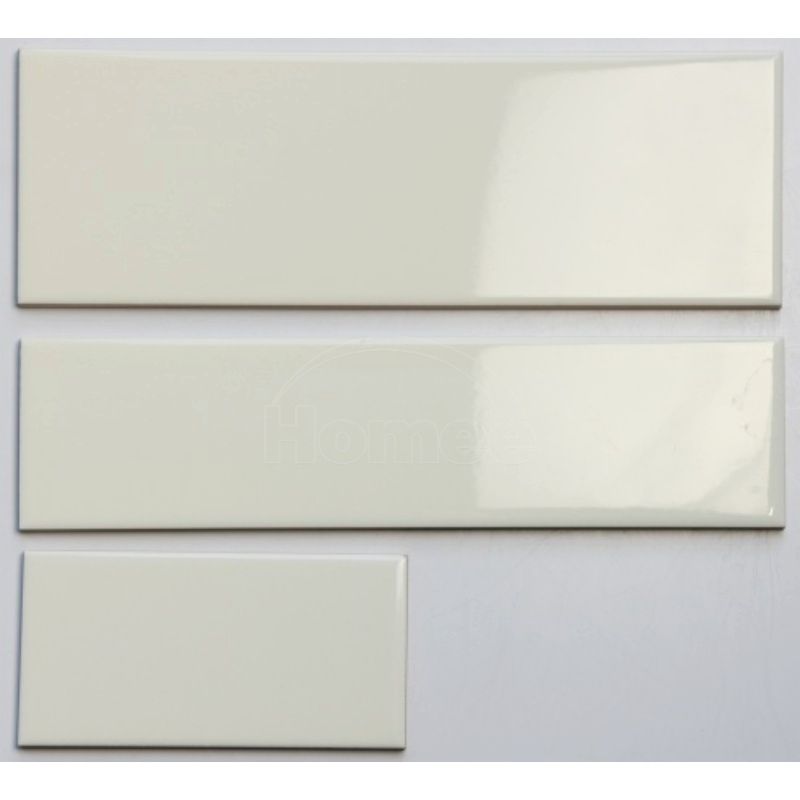 Metro Beveled White Gloss Wall Tile