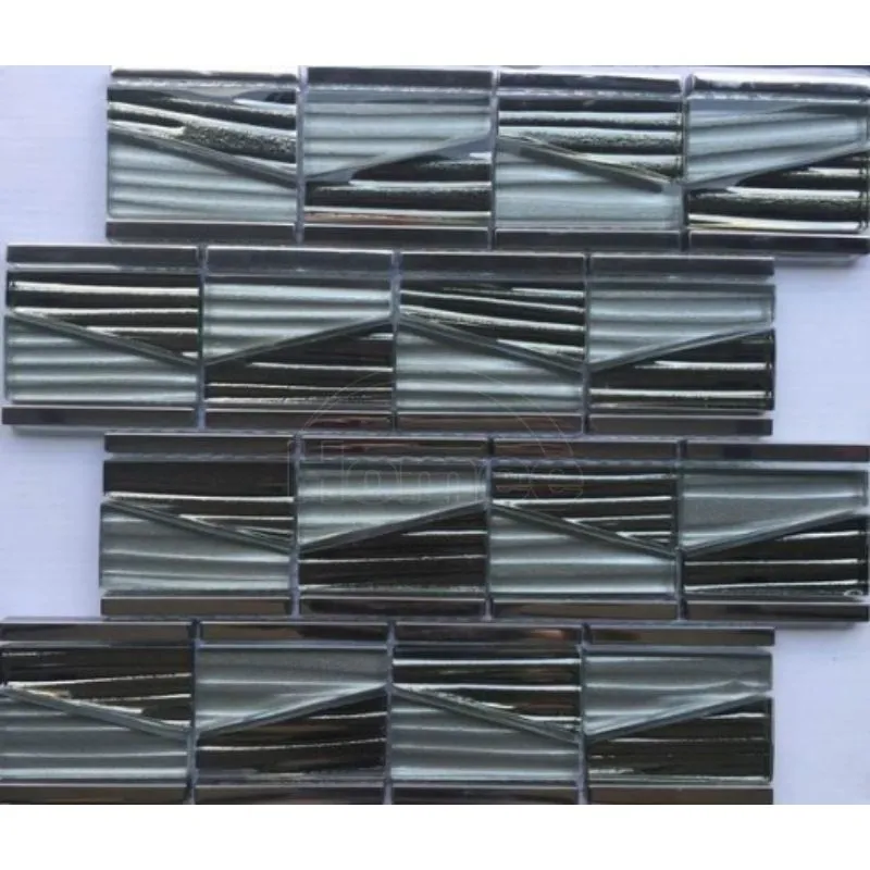 Glass Brick Joint Mosaic Wall Tile