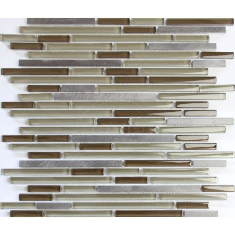 beige glass tile,mix tile,yellow marble tile