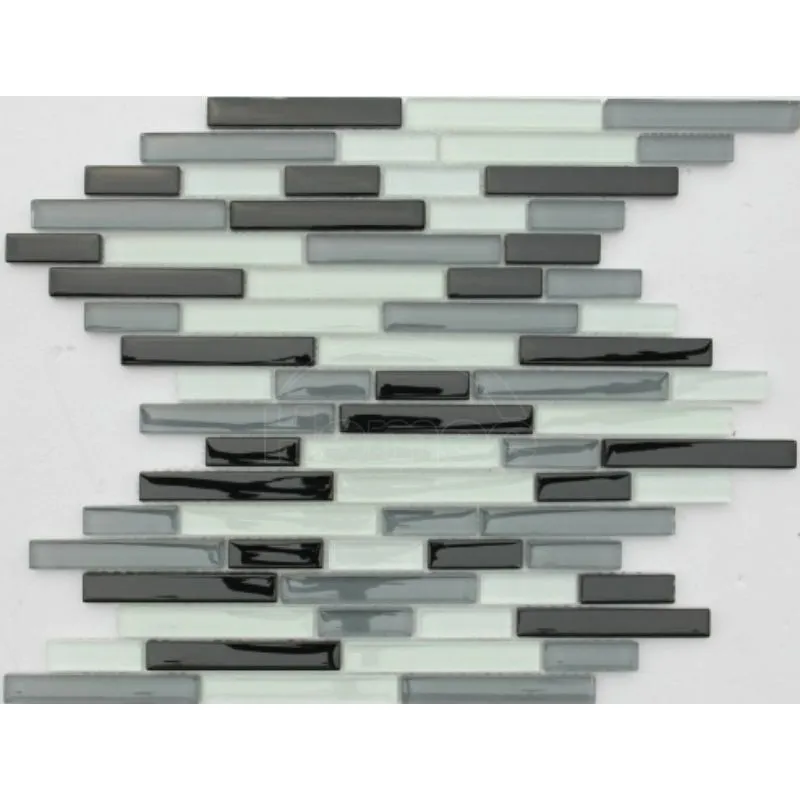 linear brick,linear glass mosaic tile,backsplash tile