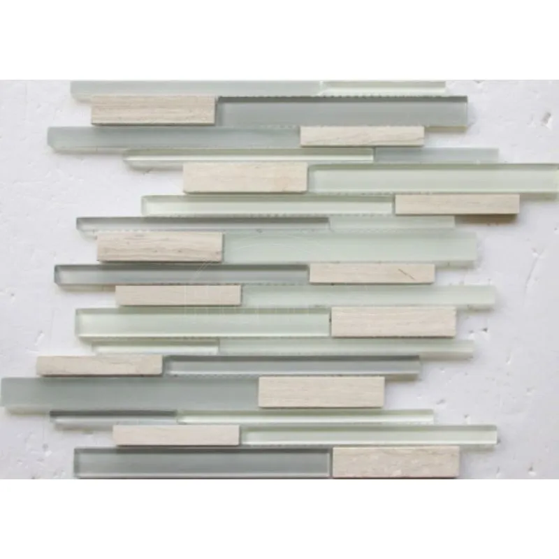 Random Linear Mosaic Glass Tile