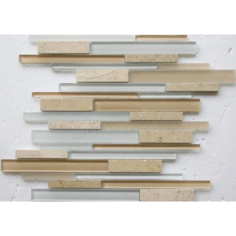 Random Linear Mosaic Glass Tile